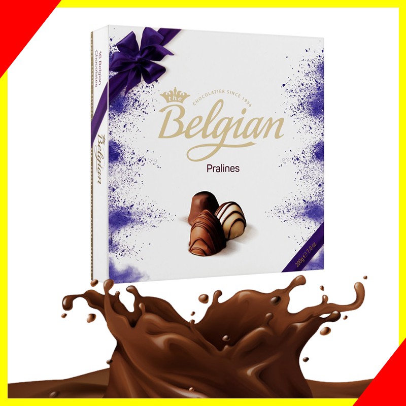 BELGIAN Chocolate Pralines 200g | Shopee Malaysia