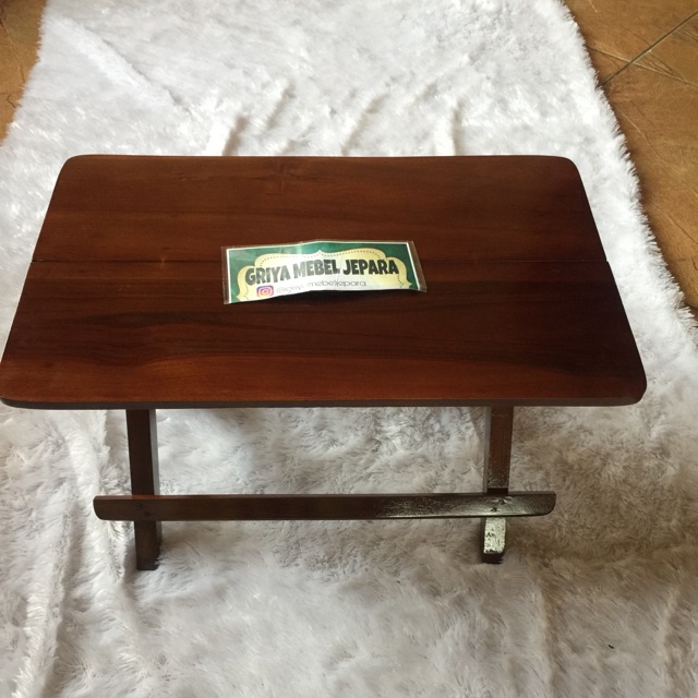 KAYU Folding Study Table/Teak Wood Children's Study Table | Shopee Malaysia