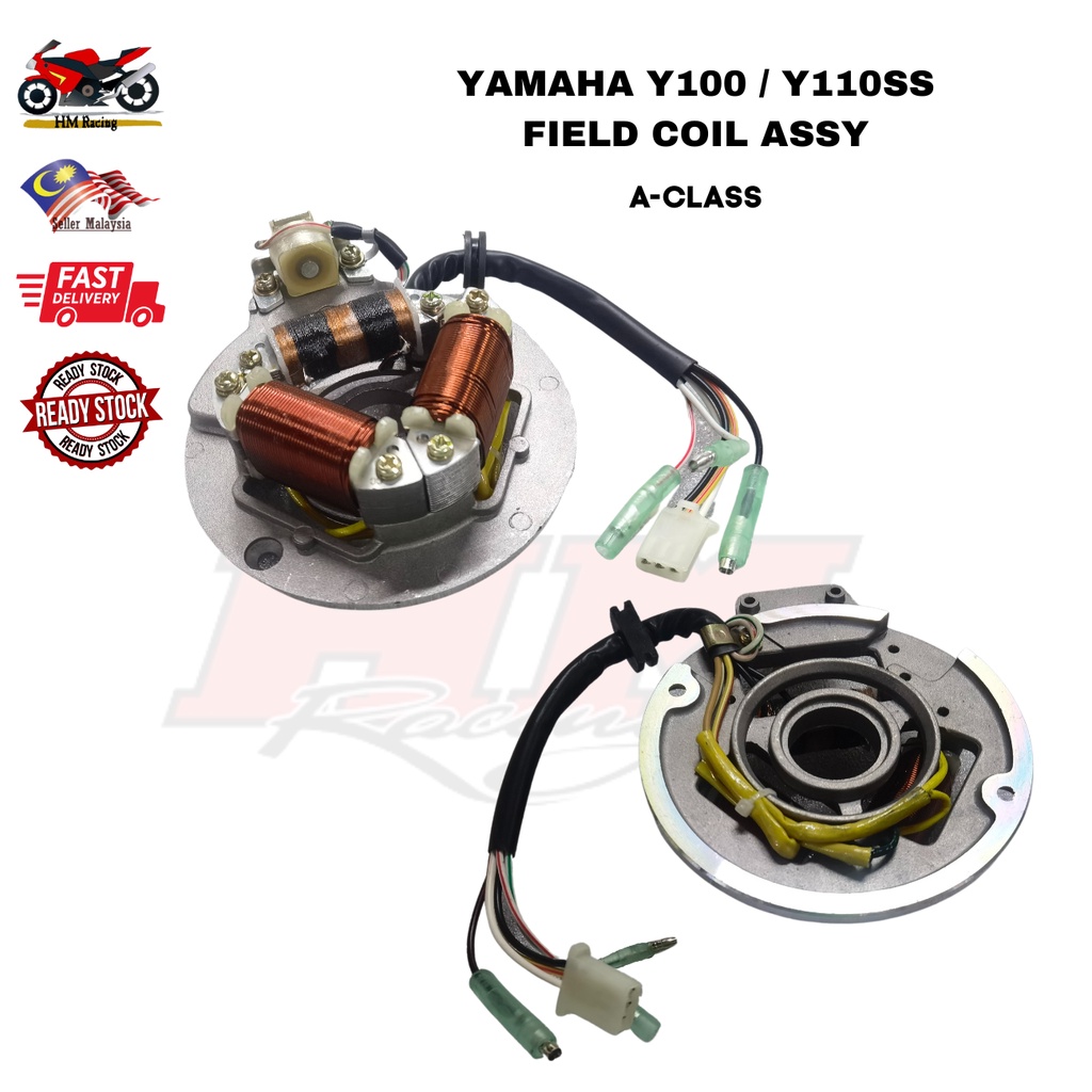 YAMAHA Y100 SPORT Y110SS Y110 SS SS1 FIELD COIL Fuel Coil Magnet Stater ...
