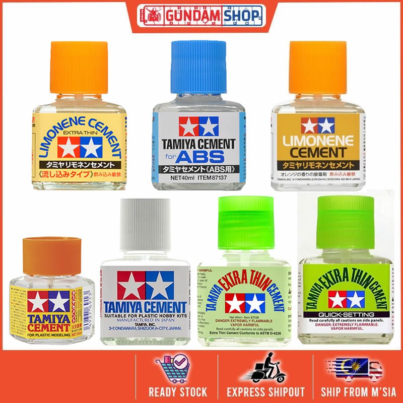 Tamiya Hobby Tools Cement Glue 87003~87205 For Plastic Model Kit Choose ...