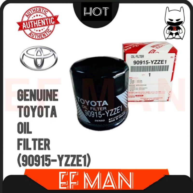Toyota Oil filter Vios Altis Avanza Wish RUSH 90915 YZZE1 Yaris Corolla ...