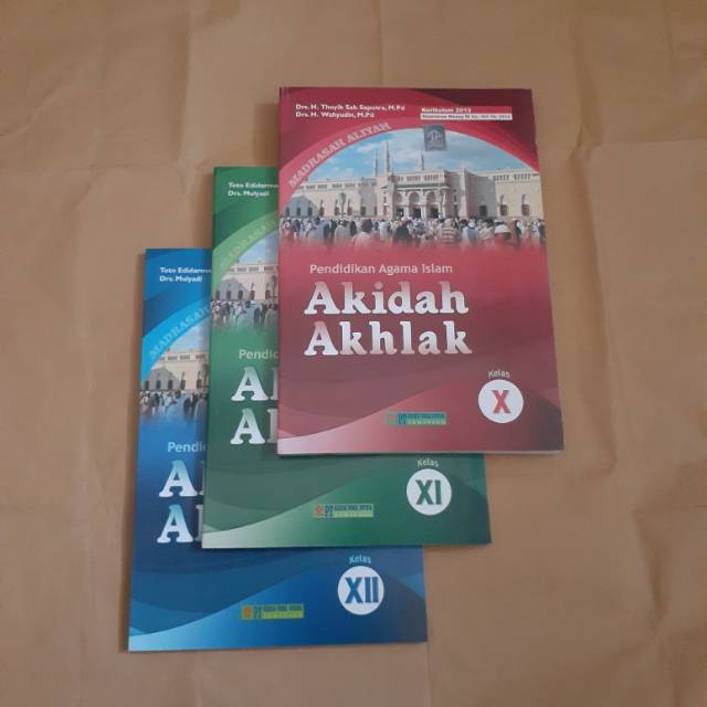 Ma Moral Creed Book Class 10,11,12 curriculum 2013 (Toha Putra ...
