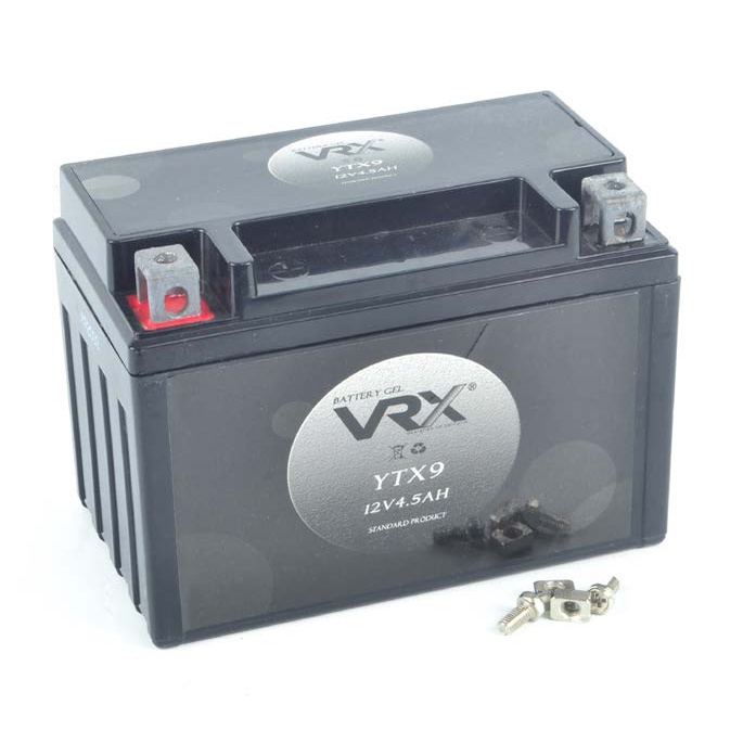 VRX BATTERY YTX9 KTM 390 DUKE CBR 250 GSF400 NINJA 250 SKYLINE 200 SYM ...