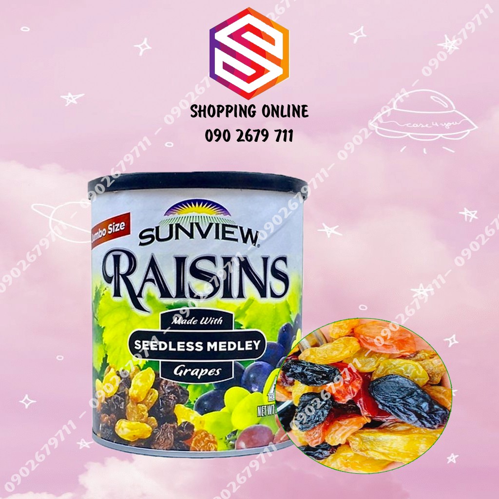 Sunview Raisins USA 425G | Shopee Malaysia