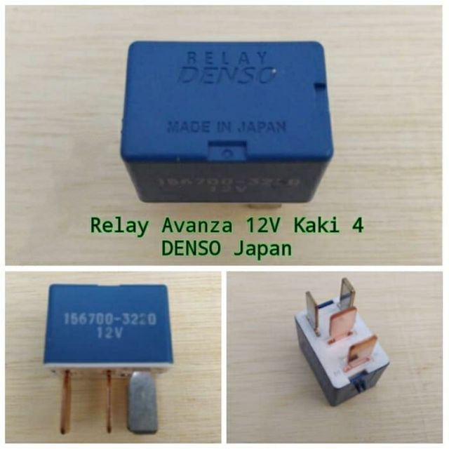 Original Denso 4pin Lamp Relay , Power Relay 12v (Made In Japan 🇯🇵 ...