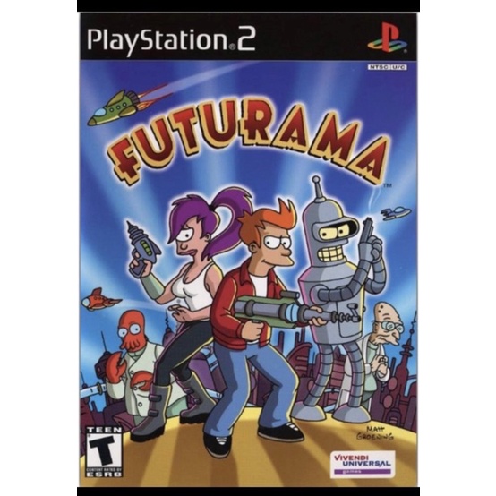PS2 Game FUTURAMA (Ready Stock) | Shopee Malaysia