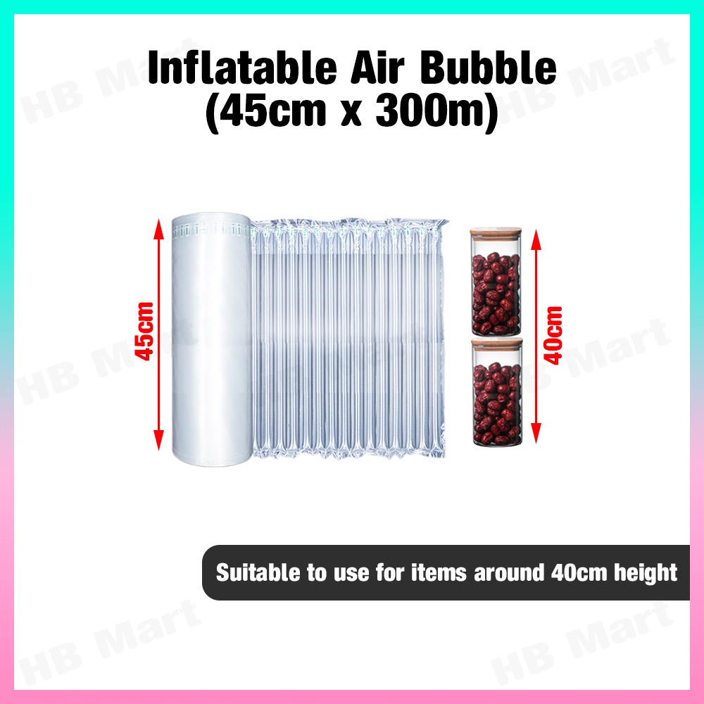 300Meter INFLATABLE AIR BUBBLE WRAP (300M) AB03 | Shopee Malaysia