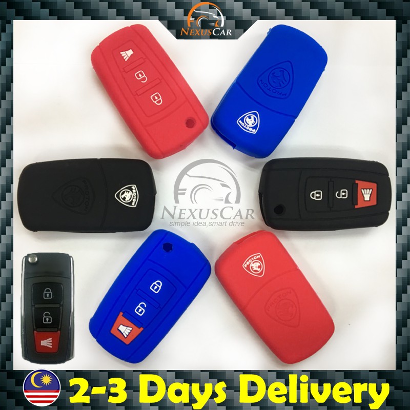 Nexus Car Proton Exora Silicone Flip Key Case Cover | Shopee Malaysia