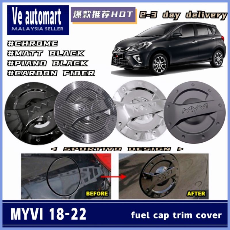 Vemart myvi fl 2018-205 fuel cap trim cover accessories myvi gen3 mg3 ...