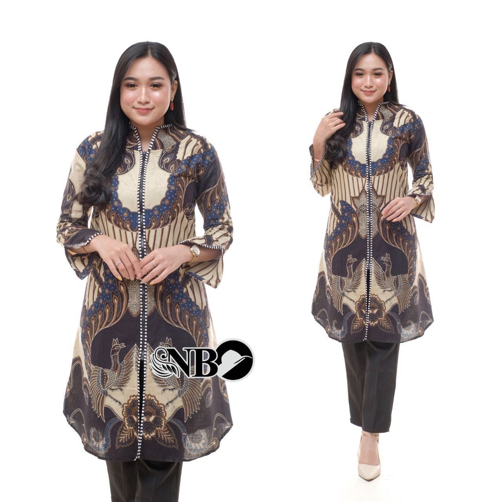 Dj BATIK | Batik Tunic BATIK Uniform MOTIF BATIK Women's BATIK Clothes ...