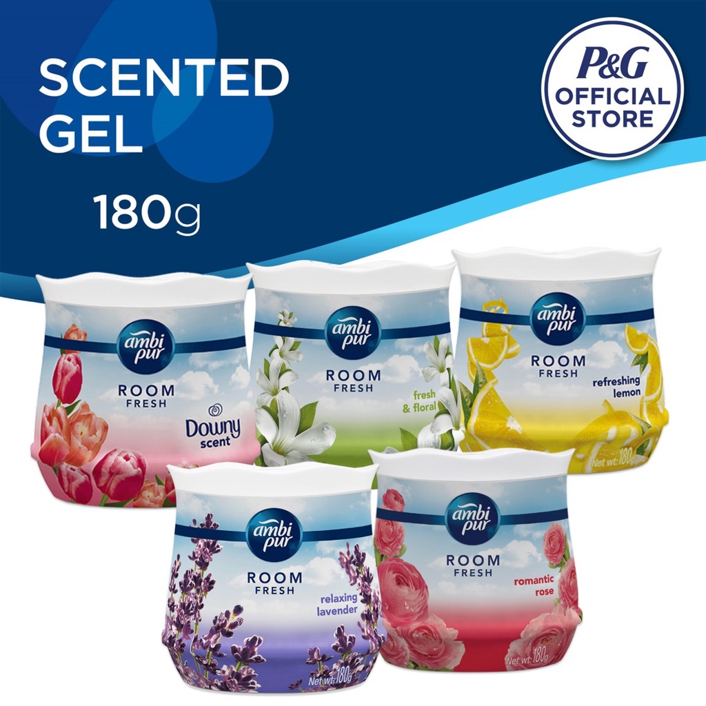 Ambi Pur Room Fresh Air Refreshing Gel (180g) | Shopee Malaysia