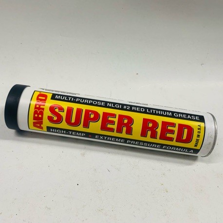 🇺🇸 ABRO Super Red Multi- Purpose NLGI Red Lithium Grease - 400g ...