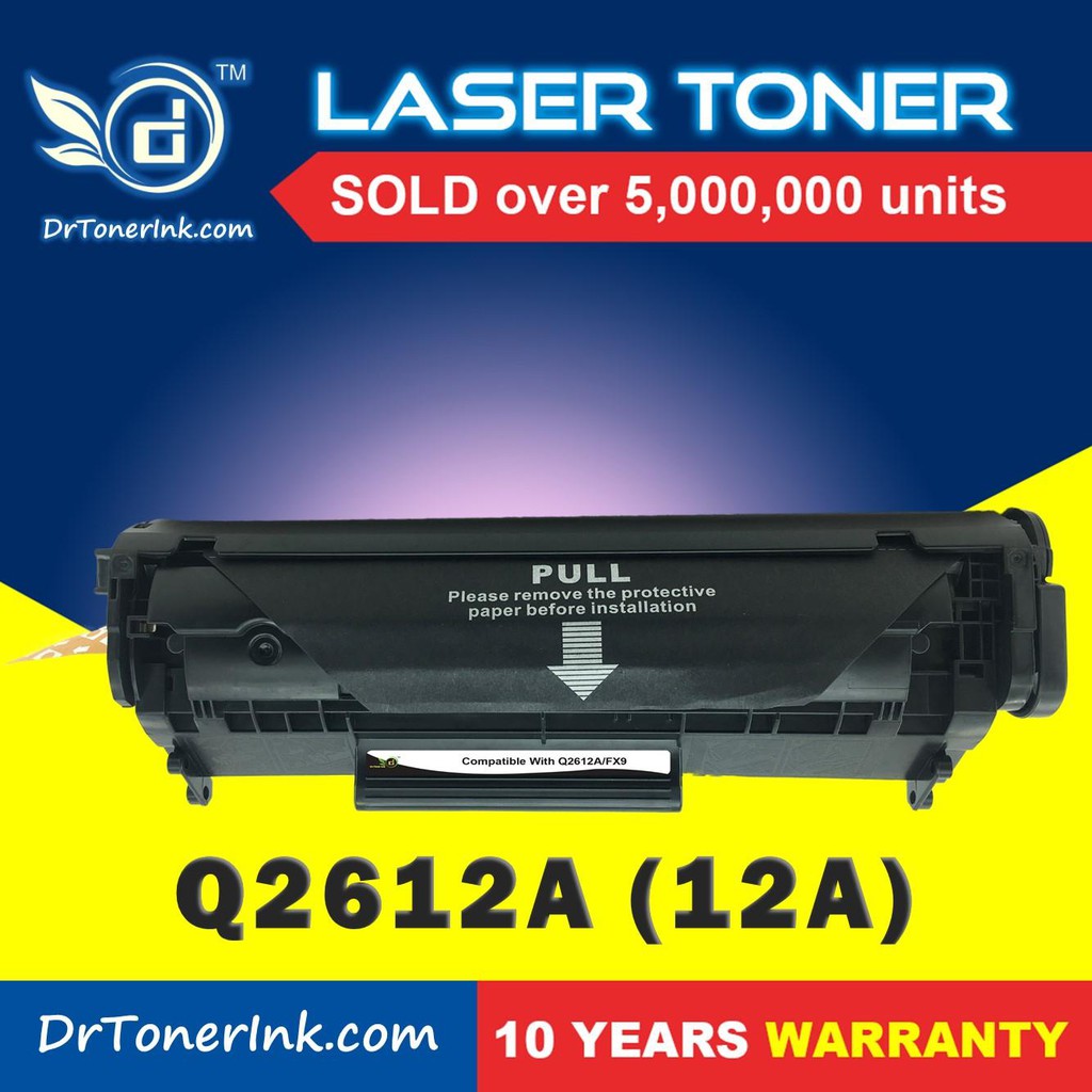Compatible Toner by Dr.Toner HP Q2612A - Q2612 2612A 2612 12A - 1010 ...