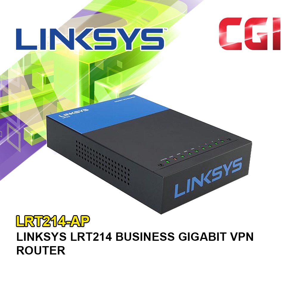 Linksys LRT214 Business Gigabit VPN Router (LRT214-AP) | Shopee Malaysia