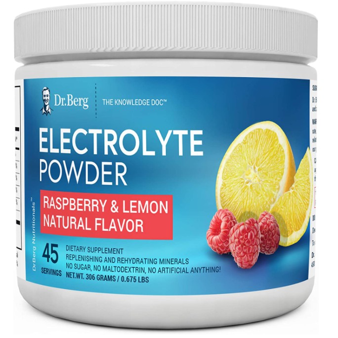 [ Ready Stock ] Dr. Berg's Original Electrolyte Powder, High Energy ...