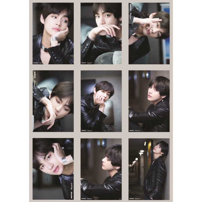 Lomo card BTS NAVER x Dispatch Billboard Music Awards Full 63 photos ...