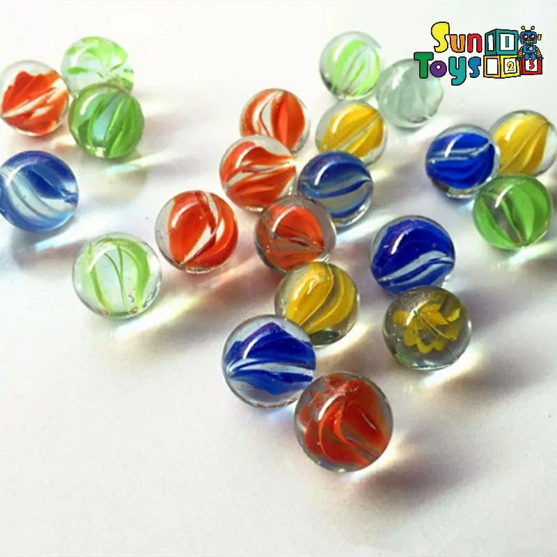 Glass Marbles Assorted Styles Colors 50 Balls (Marble) | Shopee Malaysia