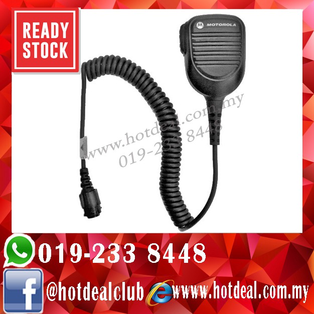 Ptt palm mic motorola m5052a or Moto M8268 XPR4300 XPR4500 XTL 5000 ...