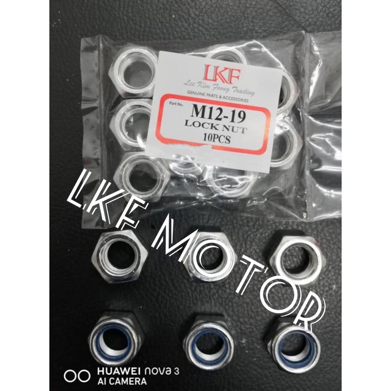 (10PCS) M12–SIZE19 LOCK NUT | Shopee Malaysia
