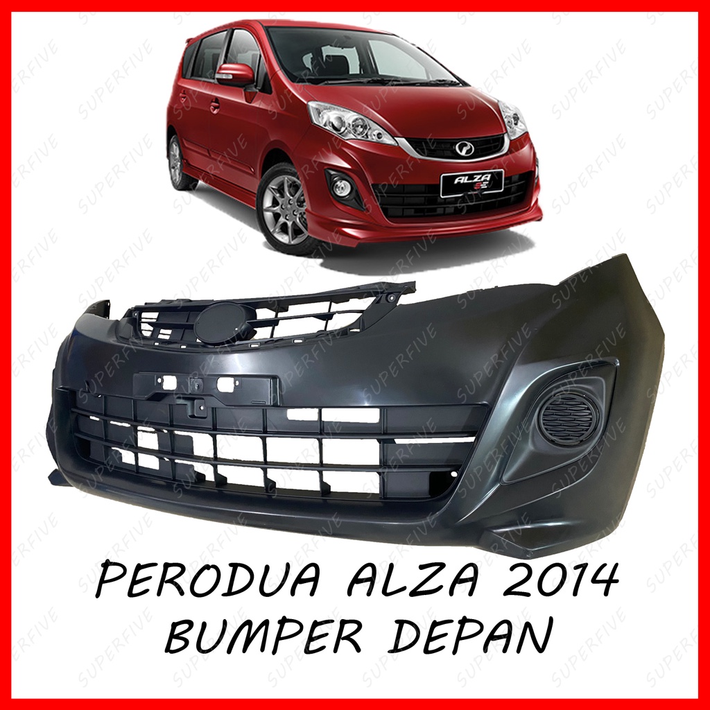 PERODUA ALZA 2014 FRONT BUMPER / BUMPER DEPAN | Shopee Malaysia