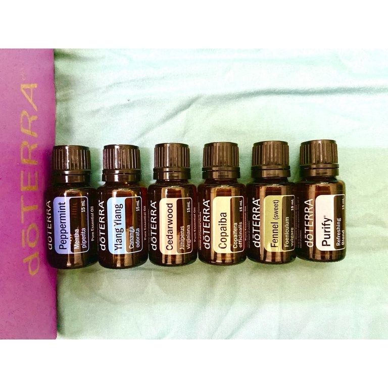 Certified Pure Tested Grade Essential Oil doTERRA 15ml bottle | Shopee ...