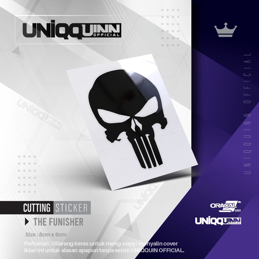 Uq The Punisher Sticker | Cutting Sticker The Punisher | Custom ...