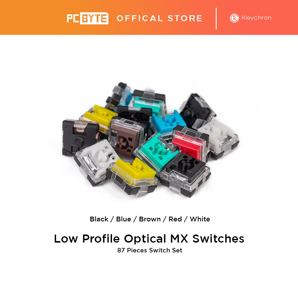 Keychron Low Profile Optical MX Switch Set (87 Pcs) | Shopee Malaysia