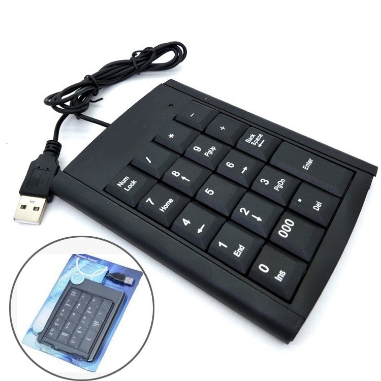 Mini Numeric KeyPad Number Keyboard | Shopee Malaysia