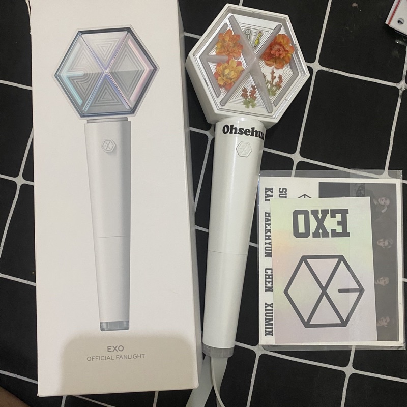 BOOKED LIGHTSTICK EXO VER 3 OFFICIAL FULLSET (-PC) | Shopee Malaysia
