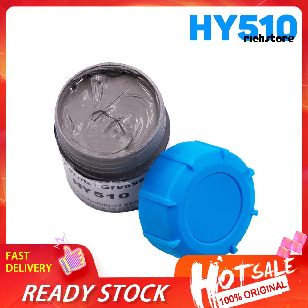 Ready HY510 10/25g 1.93W Cooling Compound Thermal Conductive Grease ...