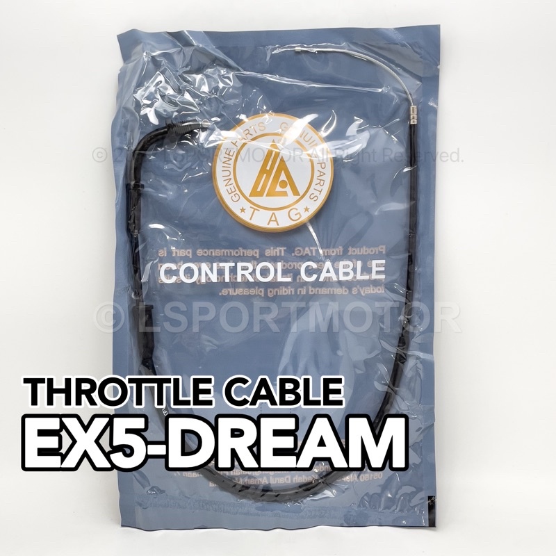HONDA EX5-DREAM THROTTLE CABLE 17910-KFV-690 EX5DREAM | Shopee Malaysia