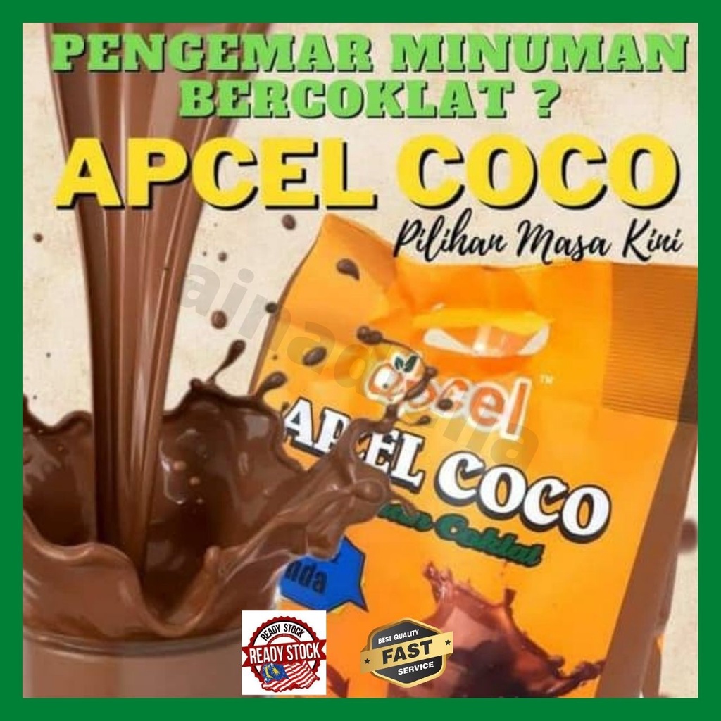 Apcel Coco Minuman Kesihatan | Apcel Coco Original | Minuman Coklat ...