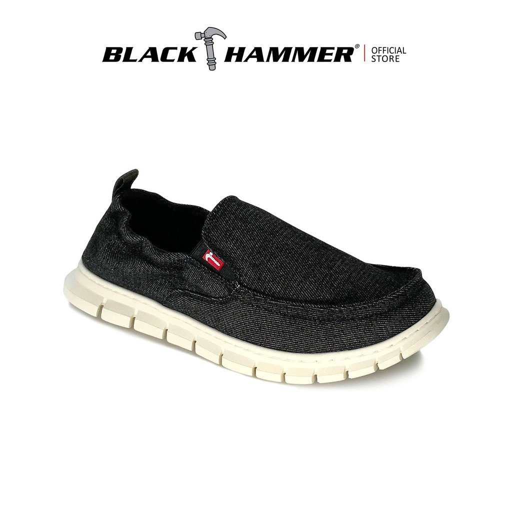 Black Hammer Men Plain Casual Shoes - Blue/Black BHC-201706 | Shopee ...