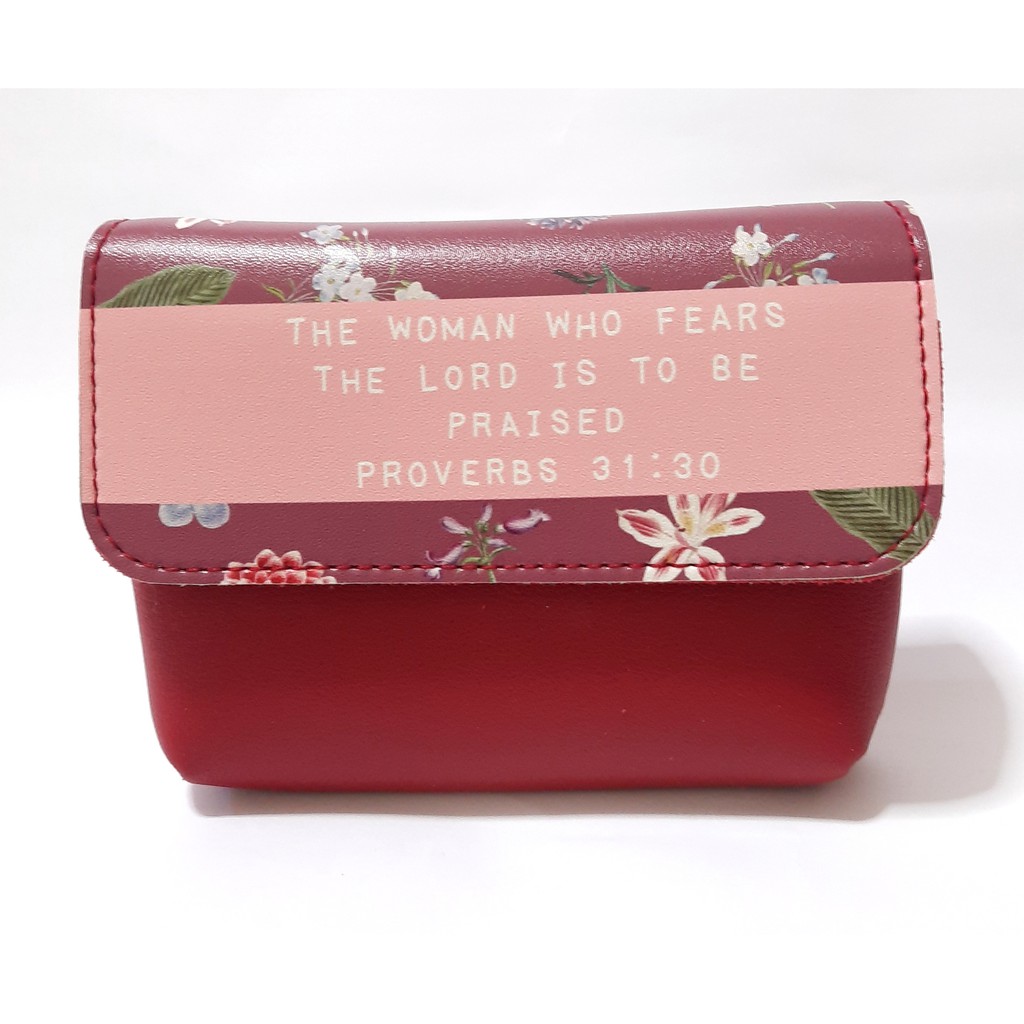 Assorted Flap Coin Purse - Bible Verse / Scripture | Shopee Malaysia