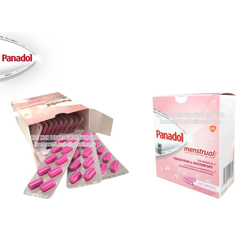 Panadol Menstrual / Period Pain Discomfort 10 Caplet Tablet / Strip ...