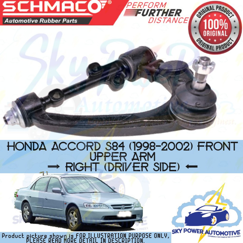 HONDA ACCORD S84 (1998-2002) SCHMACO UPPER ARM (FRONT LEFT & RIGHT ...