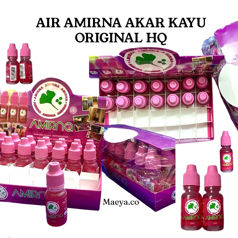 [1 botol] Amirna ORIGINAL KKM Air akar kayu ubat Cagu Cengkam kuku ...