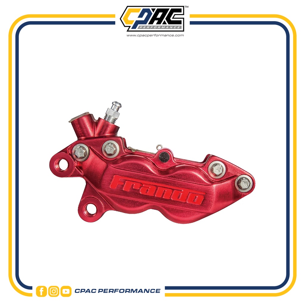 FRANDO FR6 - 4 Piston Forged Brake Caliper (Axial) | Shopee Malaysia