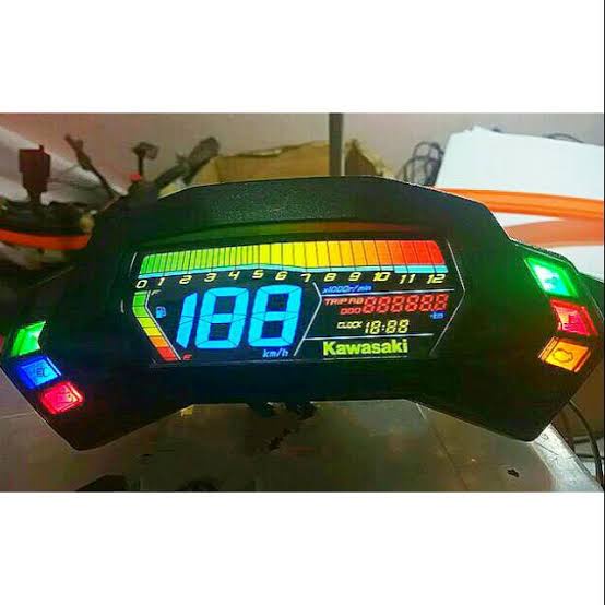 Kawasaki Ninja 250 SL Mono Speedometer Spidometer Lcd Sticker Sticker ...