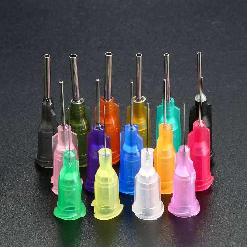 10Pcs/Set Dispenser plastic steel needle, dispenser needle, glue ...