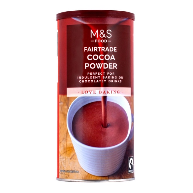 M&S Food Fairtrade Cocoa Powder 225g | Shopee Malaysia