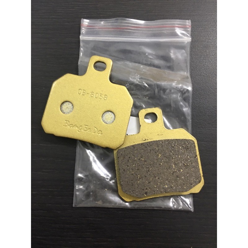 BREMBO P34 2 POT CALIPER BRAKE PAD LINING PAD BREAK DISC PAD DISK PED ...