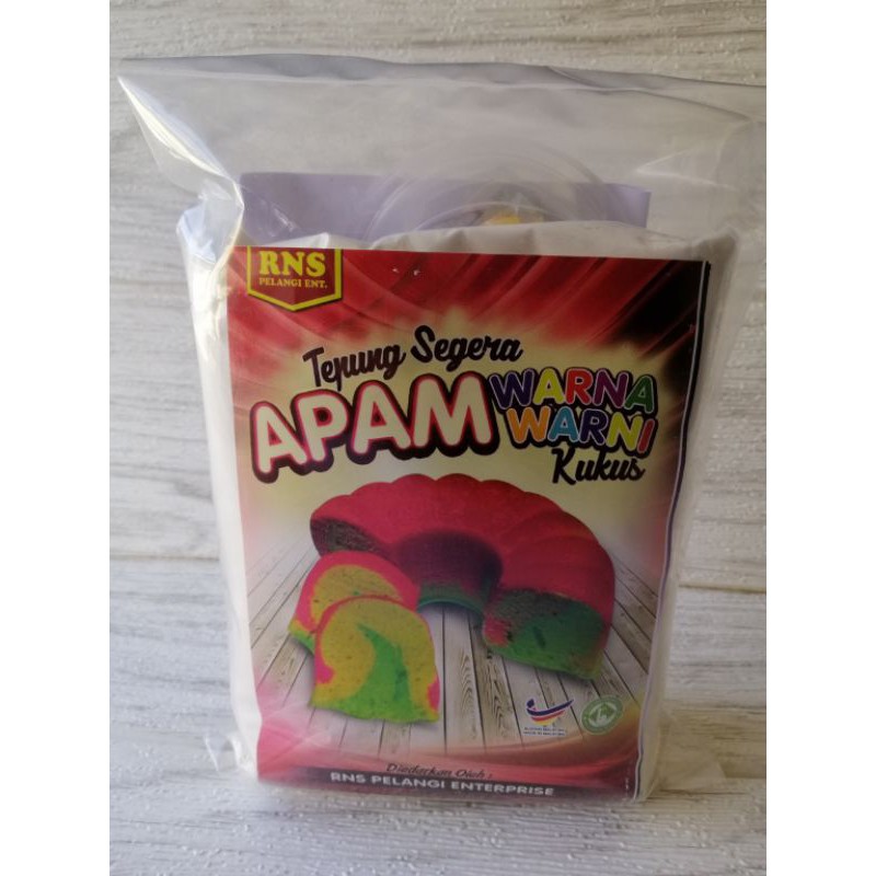 TEPUNG KEK SEGERA APAM WARNA WARNI KUKUS💥💥 | Shopee Malaysia