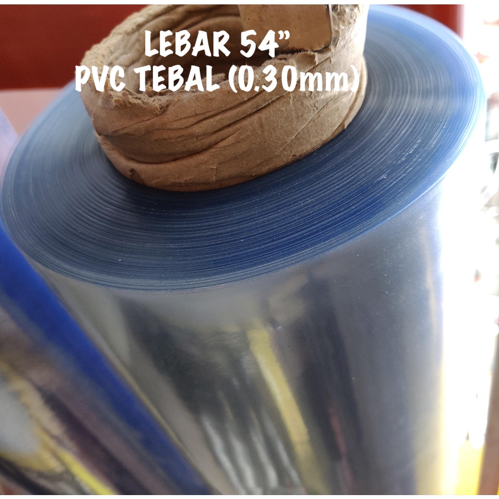 Plastik Alas Meja Tebal Dan Nipis - Grade A / Transparent PVC (54" / 72 ...