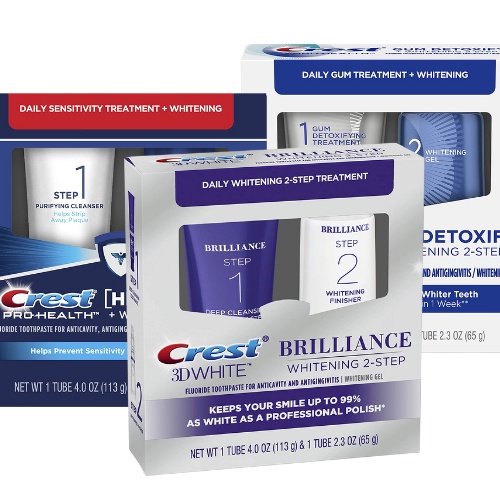 [ iiMONO ] Crest 3D White Brilliance Toothpaste Teeth Whitening and ...