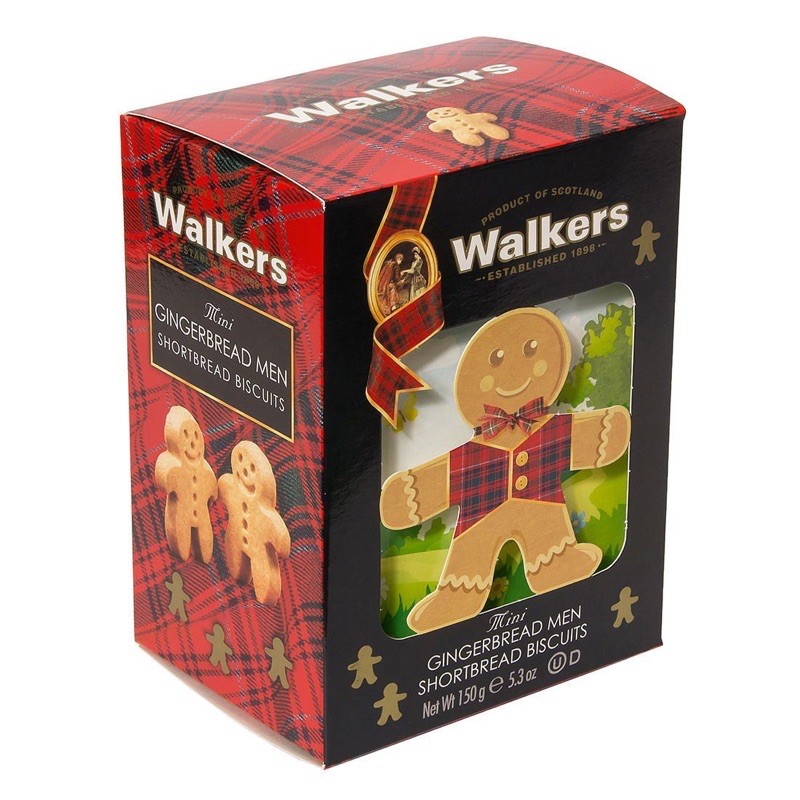 [READY STOCK] Walker's 3D Cartoon Mini Gingerbread Men Biscuits (150G ...