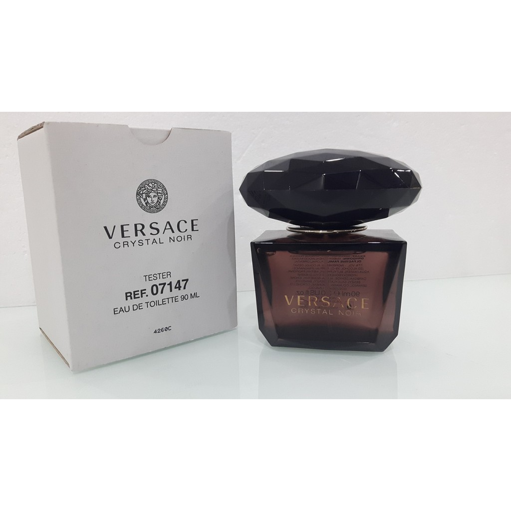 [ORIGINAL] VERSACE CRYSTAL NOIR FOR WOMEN TESTER EDT (90ML) | Shopee ...