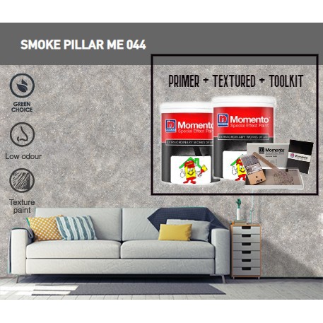 ME 044 SMOKE PILLAR • 1L Momento Set • Textured Series - Elegant ...