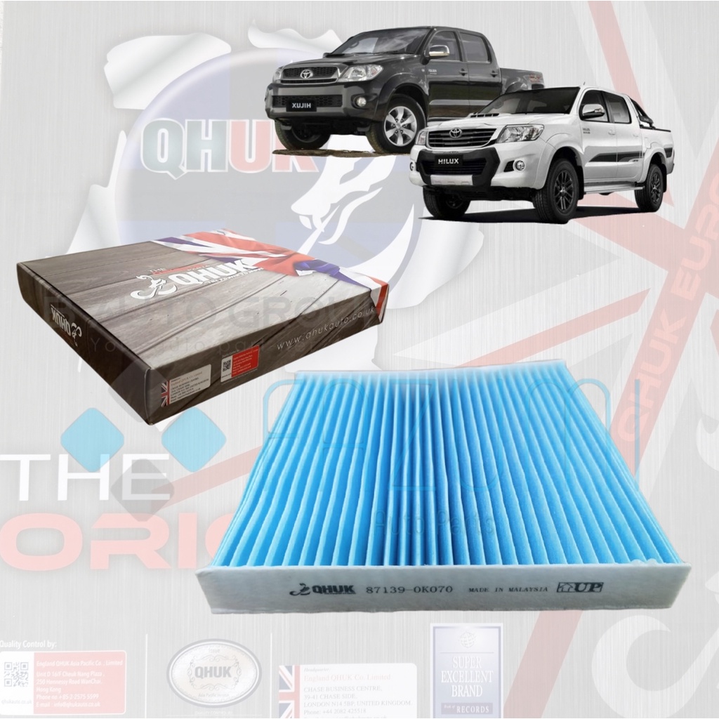 Toyota Hilux Vigo QHUK Air-con Filter | Shopee Malaysia