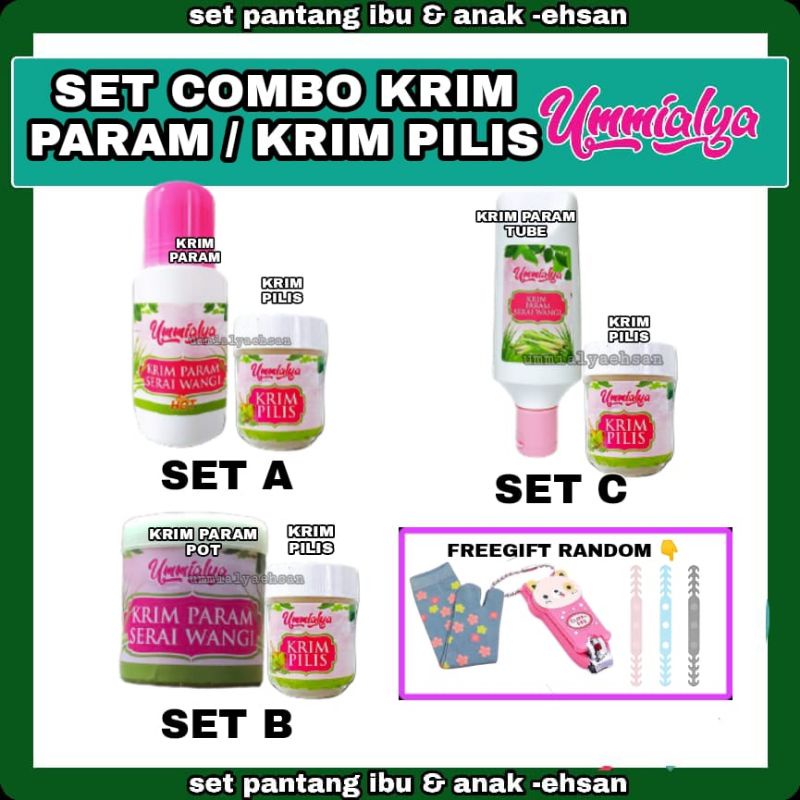Ummialya [exp 2024 ]Krim Param/Krim Pilis/Set Pantang Ummialya | Shopee ...